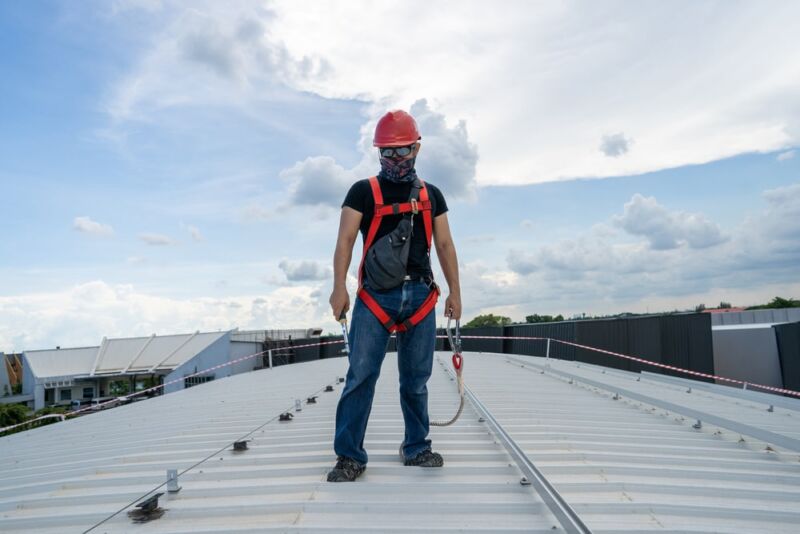 Walking on a Metal Roof - ARC Roofing